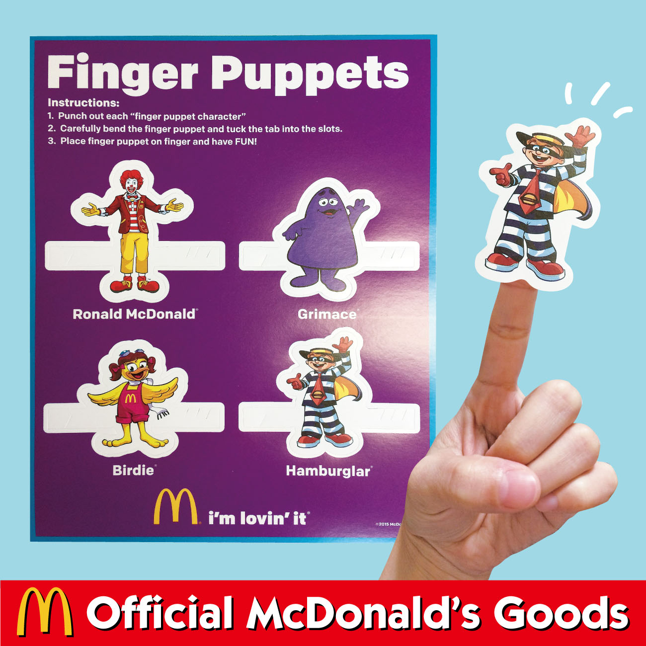 MC FINGER PUPPET | アメリカン雑貨の仕入れならunitewholesale